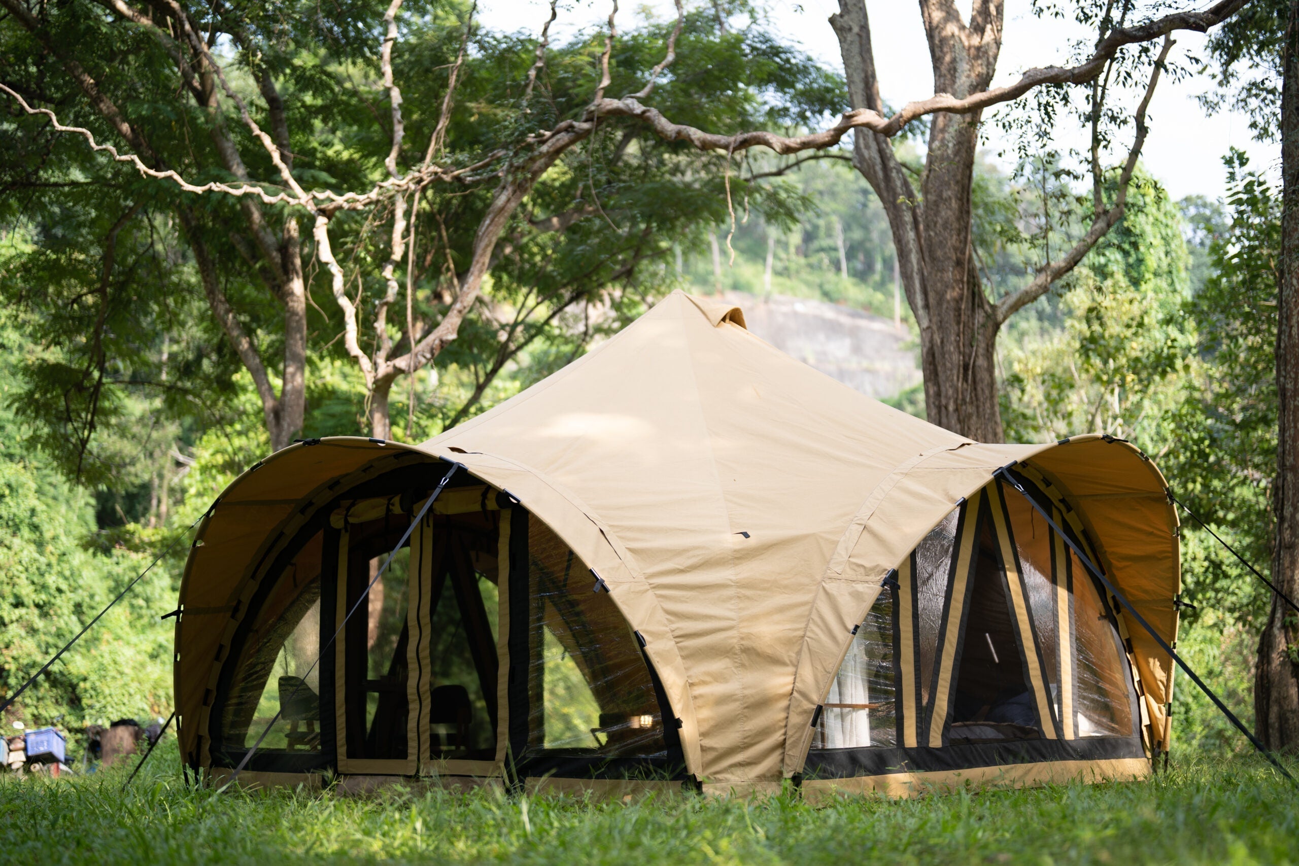 Glamping Experience: Connecting Nature with Asher Canvas Tent – Trend Tents